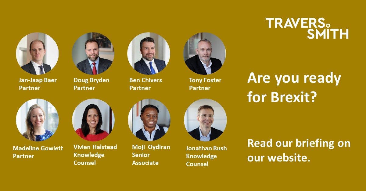 Are you ready for Brexit? | Travers Smith