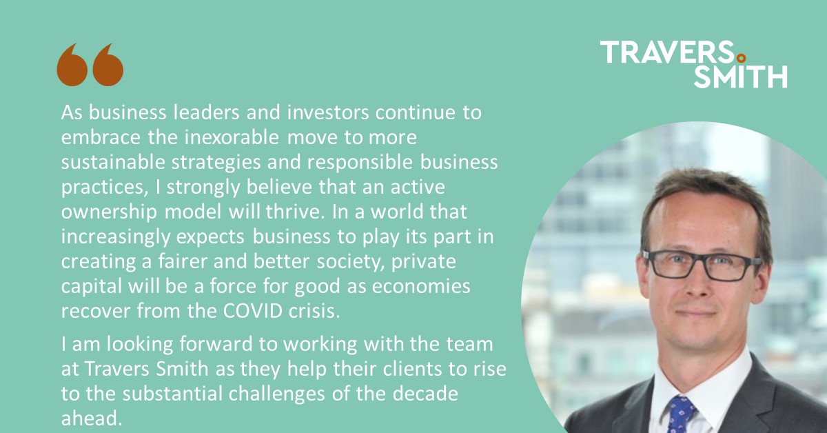 Travers Smith expands its private capital capability with the hire of a ...